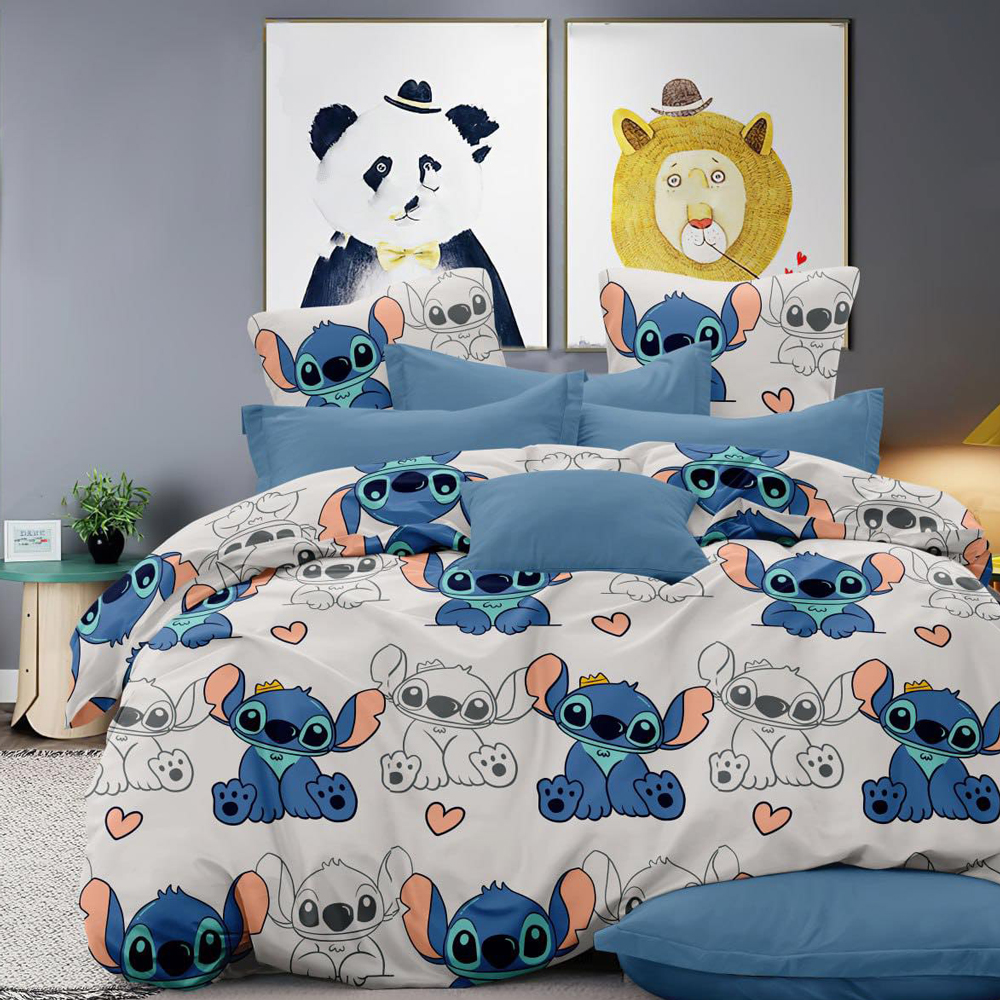 Тканина для постільної білизни Бязь "Gold" Lux дитяча GLB1822grey ...